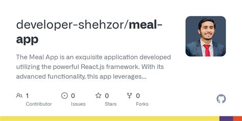 Github Developer Shehzor Meal App The Meal App Is An Exquisite