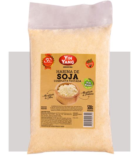 HARINA DE SOJA COMPLETA TOSTADA Yin Yang Argentina