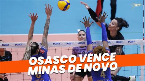 Após GRANDE VIRADA Osasco VENCE Minas e se ISOLA na SUPERLIGA Golden