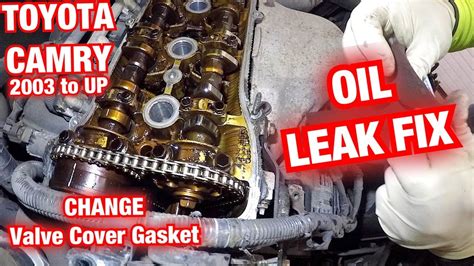2004 Toyota Camry Valve Cover Gasket Install