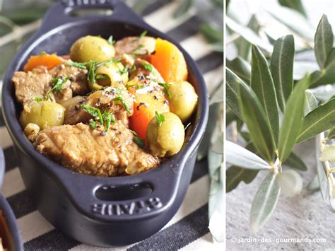 Mijoté de Veau aux olives vertes Jardin des gourmands