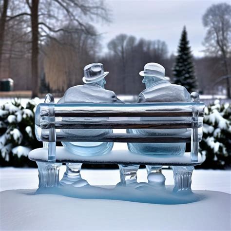 Grandpas Ice Sculpture V2 Ai Generated Artwork Nightcafe Creator