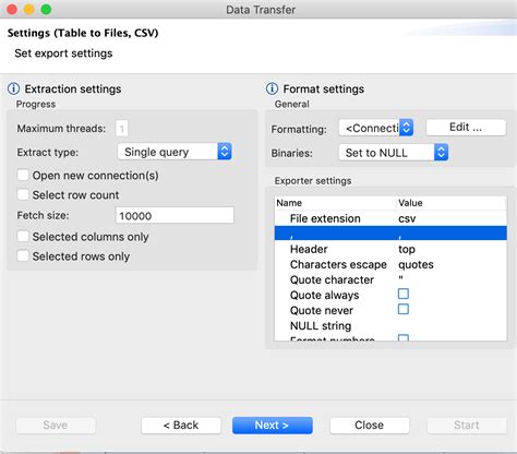 Idées Dbeaver Export Csv Delimiter