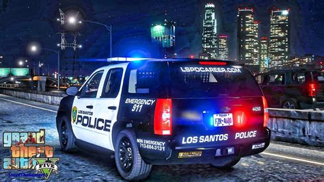 Playing Gta As A Police Officer City Patrol Hpd Gta Lspdfr Mod