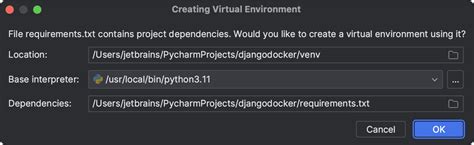 Configure An Interpreter Using Docker Compose PyCharm Documentation