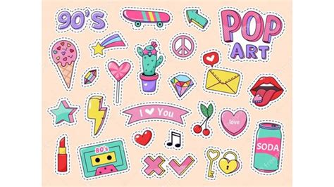 Top 10 mẫu sticker hình vẽ icon vector đẹp chất ngầu