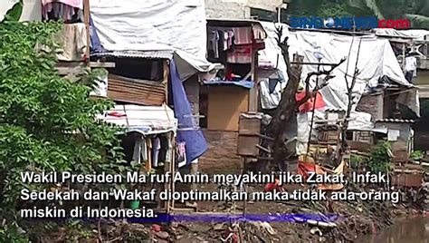 Wapres Sebut Tidak Ada Orang Miskin Di Indonesia Jika Zakat Infak