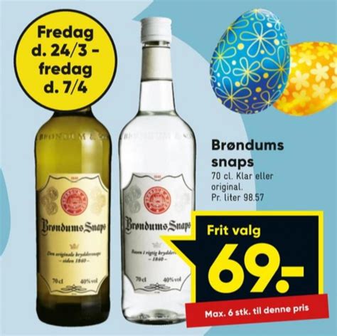 Brøndums Snaps Bilka marts 2023 Alle Tilbudsavis