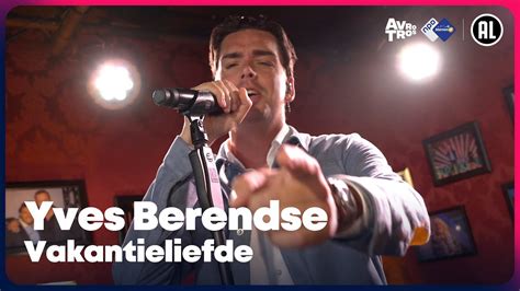 Yves Berendse Vakantieliefde LIVE Sterren NL Radio YouTube
