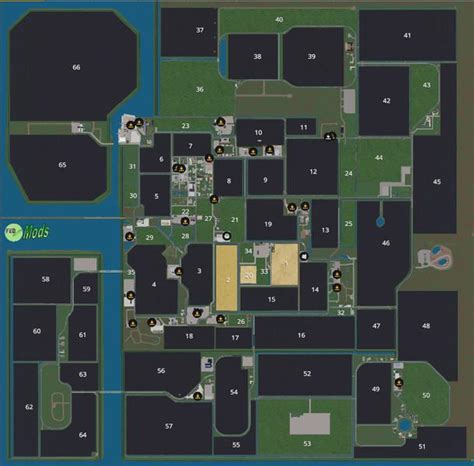 NF Marsch 4fach OG RUS V2 0 Map Farming Simulator 2022 19 Mod