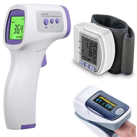 Genkent Thermometer Oximeter Blood Pressure Fingertip Pulse Oximeter