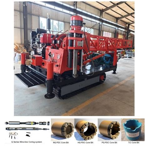 22kw Geotechnical Exploration Drilling Rigs Mounted On Crawler Trailer