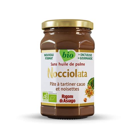 P Te Tartiner Cacao Noisettes Nocciolata Bio Rigoni Di Asiago Le