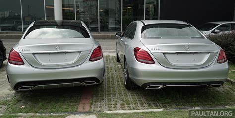 GALLERY W205 Mercedes Benz C180 Avantgarde And C300 AMG Line In