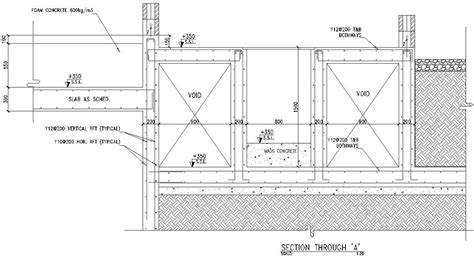 Front Elevation Of A Boundary Wall In AutoCAD Dwg Files Cadbull