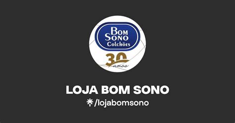 Loja Bom Sono Instagram Facebook Linktree