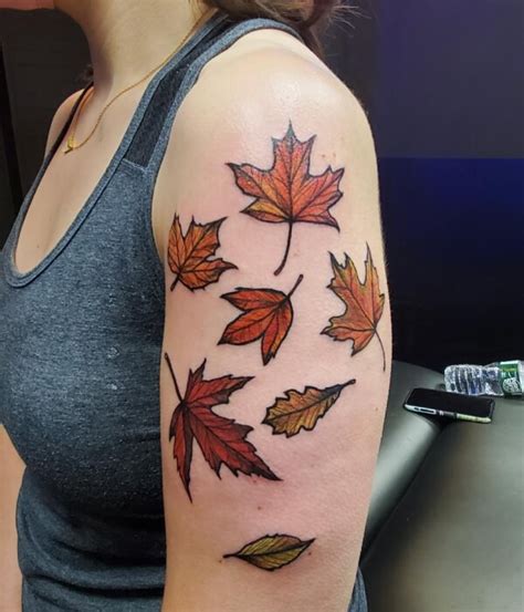 Beautiful Leaf Tattoo Ideas With Meanings