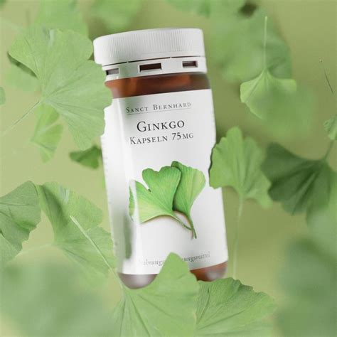 Ginkgo Capsules 75 Mg Buy Securely Online Now Sanct Bernhard