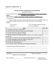 Validation Sheet Docx Appendix C Validation Sheet Validation Sheet