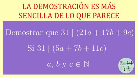 Un Ejercicio De Divisibilidad M S Sencillo De Lo Que Podr A Parecer