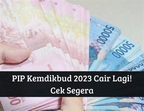 Tanpa Perlu KIP Penerima Bansos PIP Kemdikbud 2023 Cair Ke NIK NISN