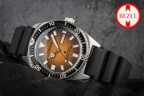 Citizen Promaster Marine Automatic NY0120 01ZE Bezel Pl