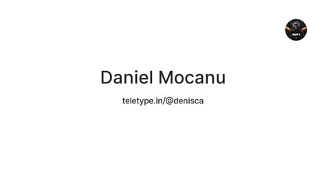 Daniel Mocanu Teletype