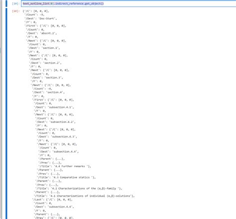 pypdf2 reader pdfreader outline how to get the page content by title · issue 2024 · py pdf