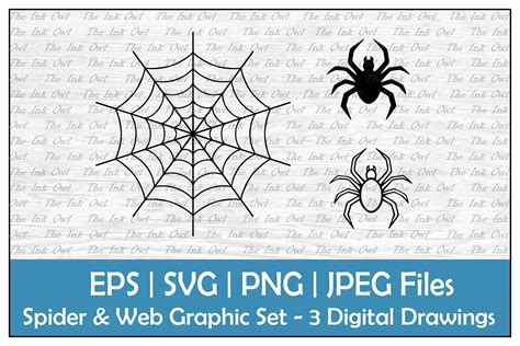 Spider Outline Clip Art