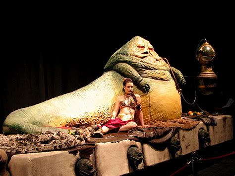 Jabba The Hutt And Leia