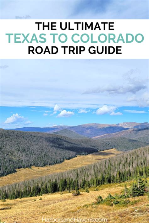 The Best Texas To Colorado Road Trip Itinerary For To Days