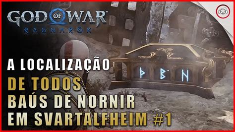 God of war Ragnarok A localização de todos os baús de Nornir em