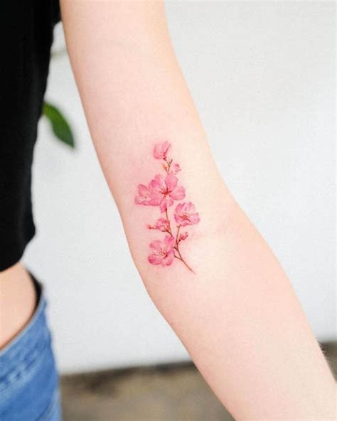 61 Bellissimi Tatuaggi Di Fiori Di Ciliegio Con Significato Veronica