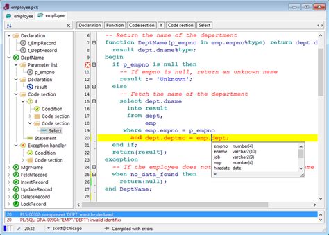 pl sql developer使用技巧 pl sql developer中文网站