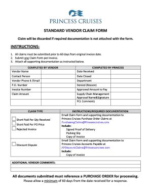 Princess Cruises Application Form Fill And Sign Printable Template Online