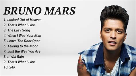 Bruno Mars Greatest Hits Full Album Bruno Mars Youtube