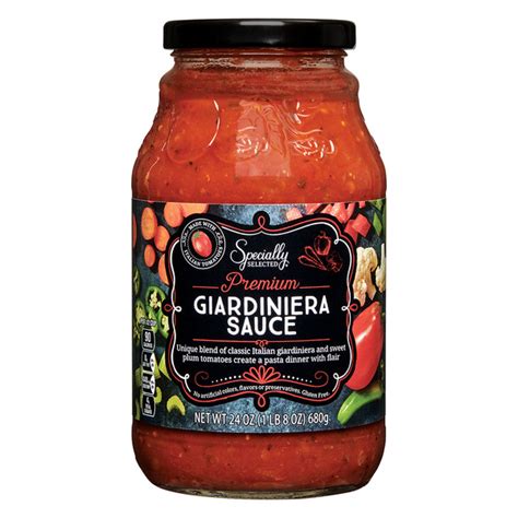 ALDI Specially Selected Giardiniera Pasta Sauce Same Day Delivery Or