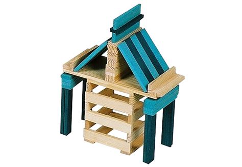 Maison en kapla Bricolage Maison et décoration