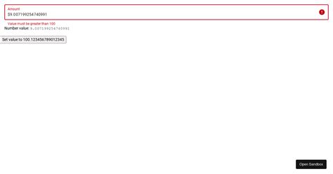 Vue Currency Input Integration With Quasar Forked Codesandbox