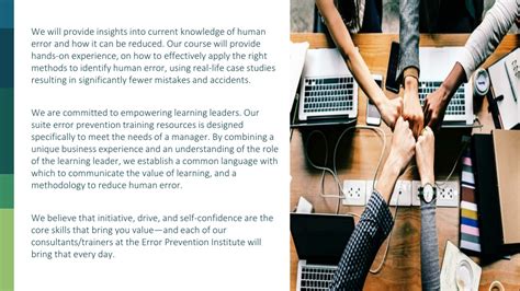 PPT How To Systematically Identify And Reduce Human Error In The