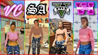 Lucia VI GTA 6 Mai Shiranui Add On Ped Replace GTA5 Mods