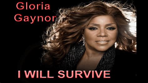 I Will Survive Gloria Gaynor Lyrics YouTube