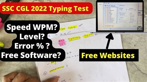 Ssc Cgl Typing Test Everything You Need To Know Free Typing Websites