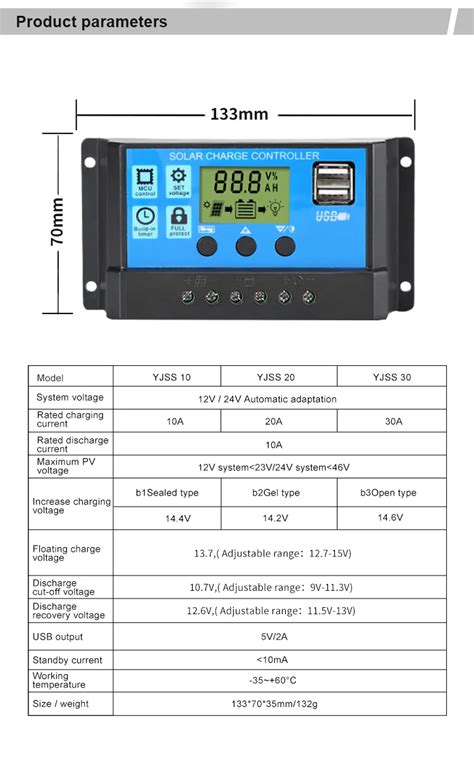 Pwm Solar Charge Controller Settings