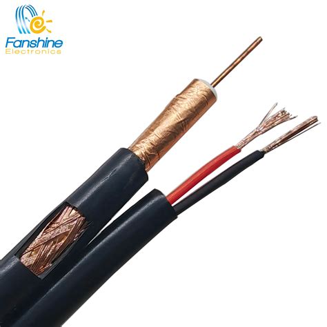 Fanshine Rg59 Coaxial Cable With 2dc 100m 250m 305m 0 81ccs Rg59 Cable