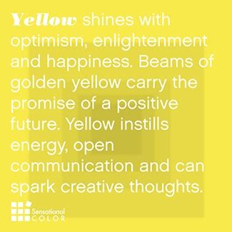Meaning Of Yellow Color Psychology And Symbolism Sensational Color