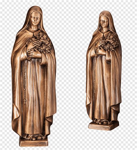 Escultura Cl Sica Estatua Bronce Sainte Therese De Lisieux Bronce