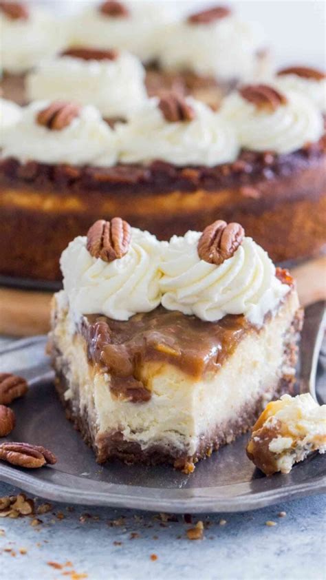 Best Pecan Pie Cheesecake Recipe Video Sweet And Savory Meals