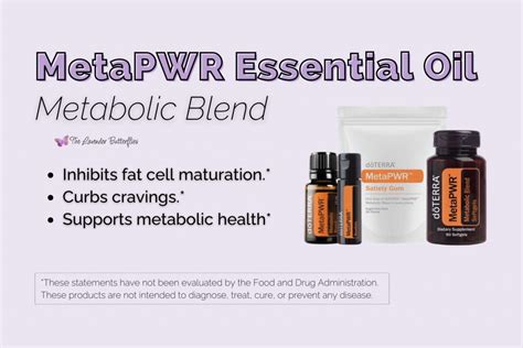 DoTERRA MetaPWR Essential Oil Metabolic Health Blend