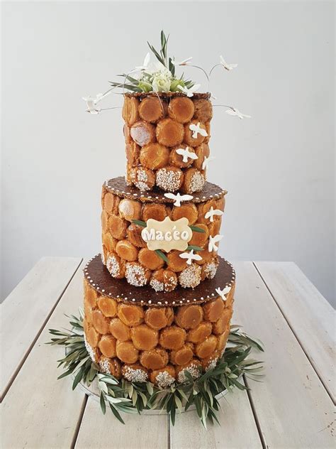 Pièce montée en choux anniversaire baptême Vaucluse